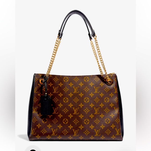 Louis Vuitton | Bags | Louis Vuitton Surene Mm Monogram Noir Handbag ...